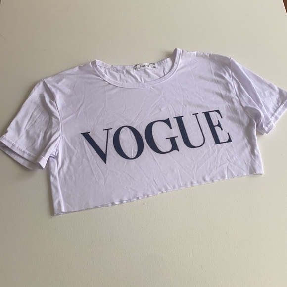 Tops | Vogue Crop Top | Poshmark